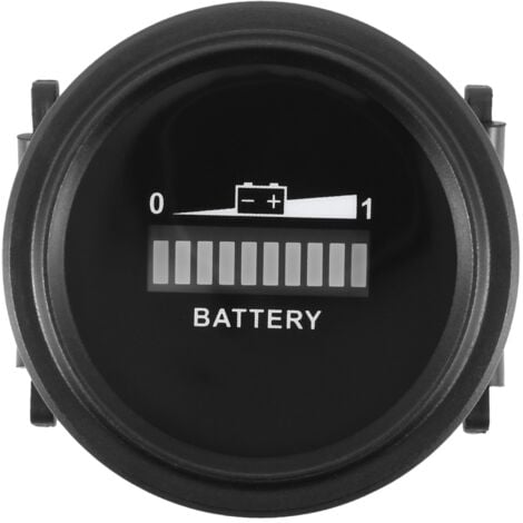 12V/24V/36V/48V/72V LED Digital Battery Indicator Waterproof Meter ...