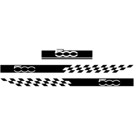 1 Set Car Hood Bonnet Stickers Body Door Side Skirt Decal for Auto ...