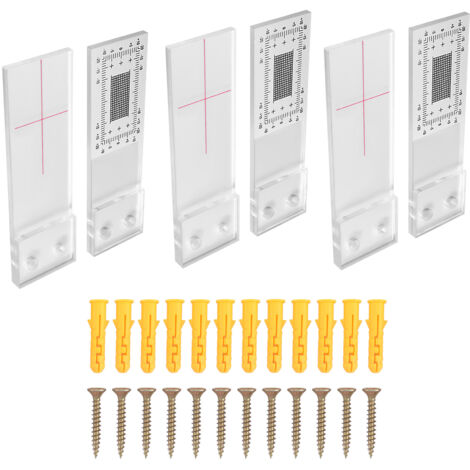 Crack Monitoring File, 3 Piece Crack Measuring Tool, Crack Width Gauge ...