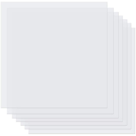 10 Pieces 7 Inch Blank Stencil Sheets, 12 x 12 Inch Mylar Template ...