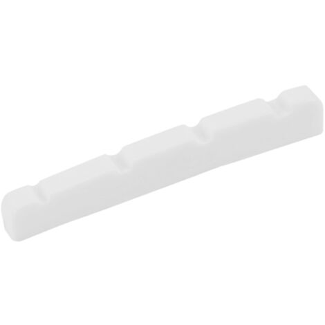 Bass Nut for 4 String Slotted Curved Bone PB Precision Jazz Bass, 4.2X3.