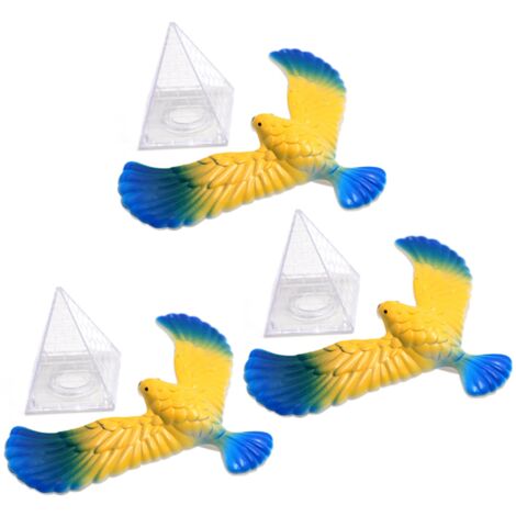 3X Magic Balancing Bird Science Desk Toy Eagle Novelty Fun with Pyramid ...