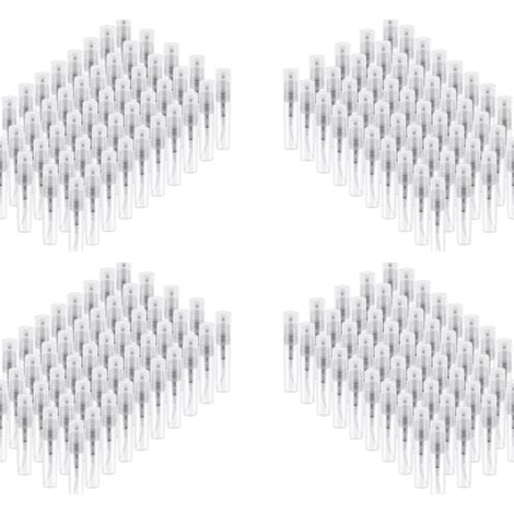 200 Pieces Disposable Perfume Atomizer Series, Portable Clear Plastic ...