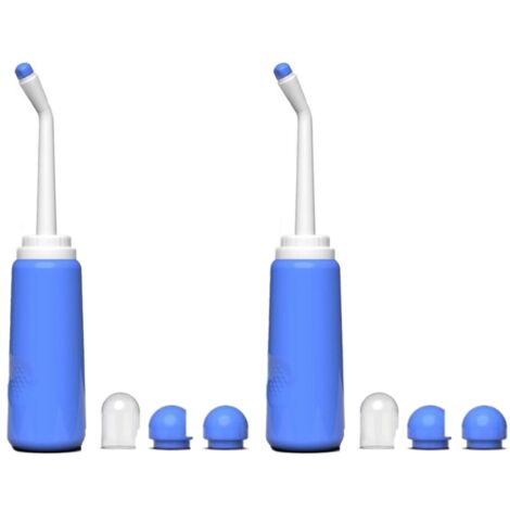 2X Hand Wash Sprayer Pregnant Portable Bidet Long Nozzle 500ml Large ...