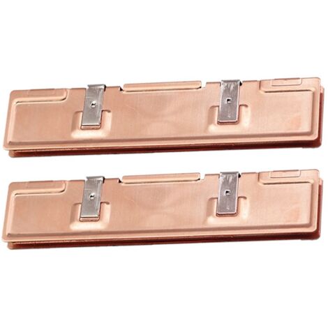 2Pcs Pure Copper RAM Heatsink Radiator for Memory Cooler Cooling Desktop DDR2 DDR3 DDR4