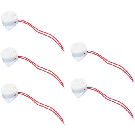5X Power Source Selection 2 Wheels Buzzer Sound with Wired Alarm 220V AC