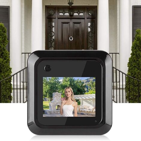 2X Door Viewer Camera, 90° Wide Angle 2.4 Inch Digital LCD Screen for ...