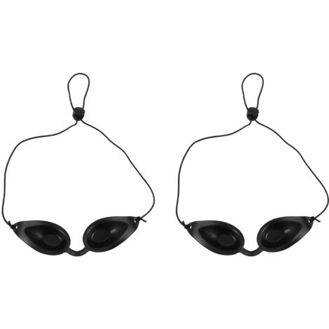 2X Tanning Goggles Sun Bed Indoor and Outdoor UV Eye Protection ...
