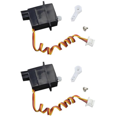 2X 1.9G Plastic Servo for V966 V911S V977 V930 V931 XK K110 K124 A600 ...