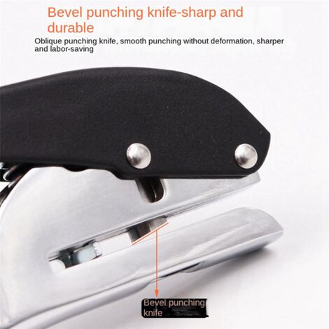 3X Screw Hole Cover Punch 8mm Round Opening Pliers Credit Photo Paper ...