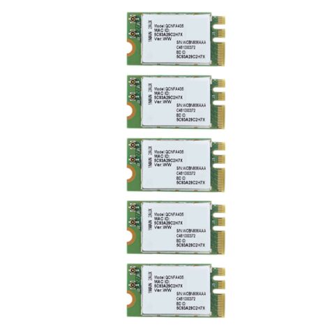 5X Wireless Adapter Card for Qualcomm Atheros QCA9377 QCNFA435 802.11AC ...