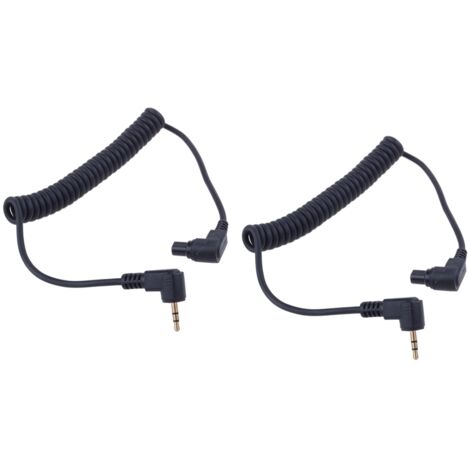 2X Shutter Release Cable 2.5mm-C3 Connection for 1D / 5D 6D 5DII 5DIII ...