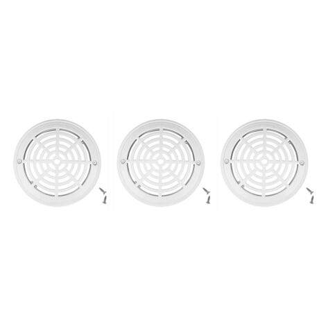 3X 8 Inch Pool Main Drain Covers Bottom Plates Top Grate Drain ...