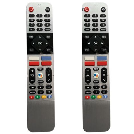 2X IR- for LCD TV Smart Infrared Remote Control Silver
