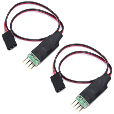 2X CH3 Remote Control Switch Board Light Control Module for Model Lighting