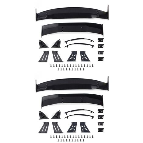2X for 1/10 Racing Drift Car Remote Control Rear Wings Road Body ...