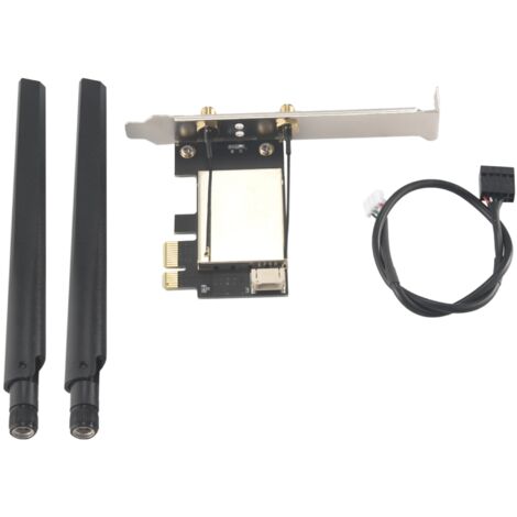 Dual Band Bluetooth PCIE WiFi Card Adapter Network Repeater Free for PC ...