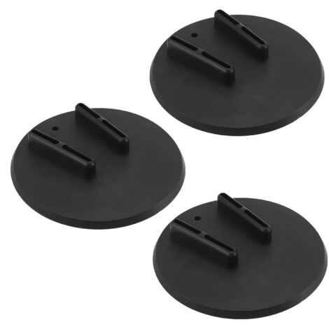 3X Motorcycle Center Stand Pad Disc Tray for Sport Series Rolling