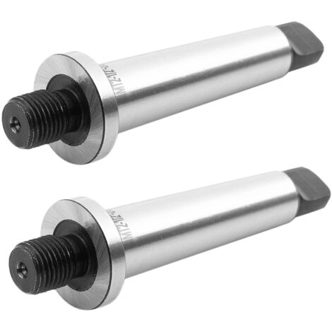 2X Morse Taper Adapter Mt2 for Threaded Drill Chuck Shank 2Mt A 1/2 ...