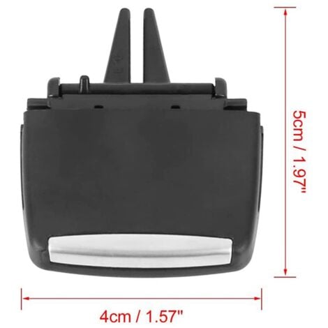 5X For- X5 / X6 Vent Outlet Tab Clip, Rear Row Fresh Air Grille Clips ...
