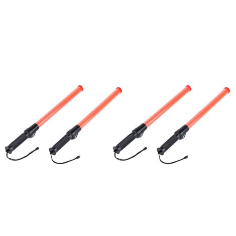 4 Pack 21 Inch LED Road Safety Warning Strips for Parking Guides