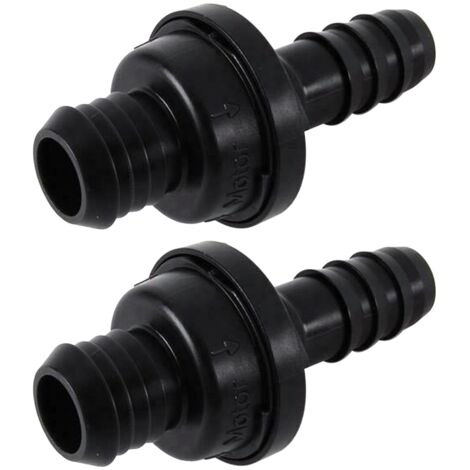 2X One Way Valve Crankcase Breather Hose PCV Check Valve Brake Booster ...