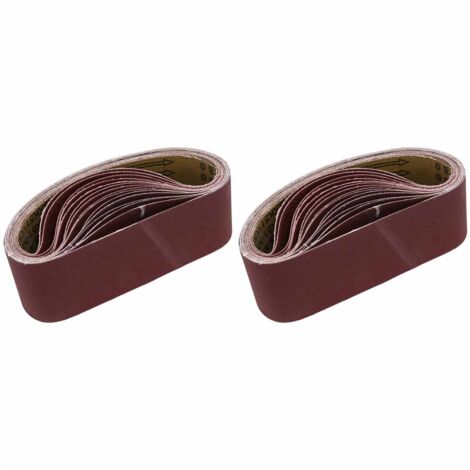 3X21 Inch (75X533mm) Aluminum Oxide Sanding Belt 30 Pack Belts ...
