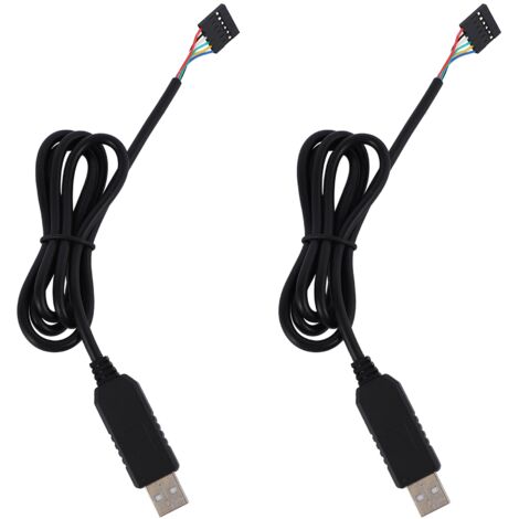 2X 6Pin Ft232Rl Ft232 Module For USB To Ttl Uart Serial Wire Adapter ...