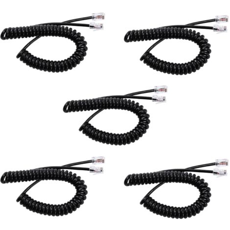 5X 8 Pin Microphone Cord Cable for Icom Mobile Radio Speaker Mic HM-98 ...