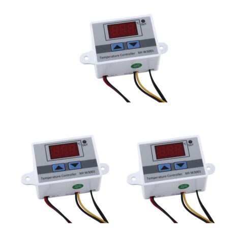 3X Digital LED Temperature Controller Thermostat Control Switch 12V