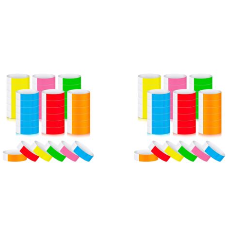 1200 Pieces Waterproof Hand Bands Wristbands for Events Adhesive ...