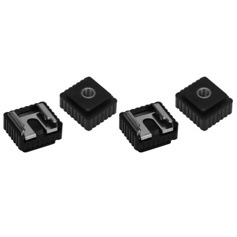 4Pcs 1/4 Inch Thread Flash Socket Mount Adapter for Tripod Studio Light ...