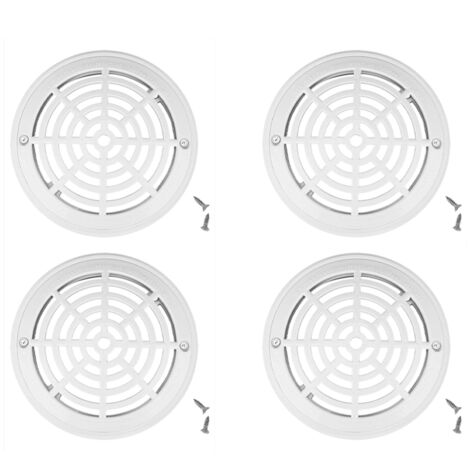 4X 8 Inch Pool Main Drain Covers Bottom Plates Top Grate Drain ...