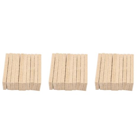 3X Exercise Bike Brake Pads Wool Felt Resistance for Replacement Part