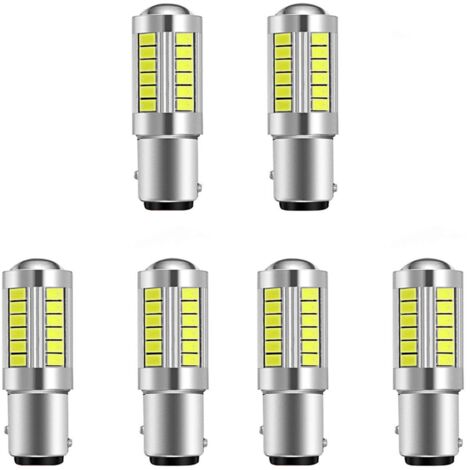 Super Led 1157 Bulb P21/5W Bay15D Bulbs With 33 SMD 5730 Chipsets For ...