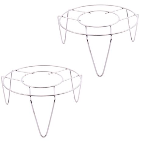 2X Stainless Steel Steam Rack for , 3 Inch Height