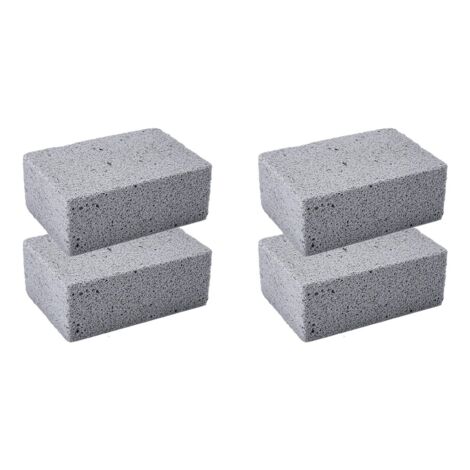4 Pieces BBQ Grill Cleaning Bricks Reusable Foam for Removing Grill Stains