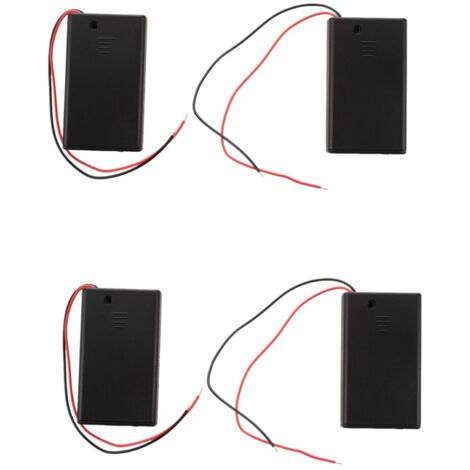 Pcs 3 x AAA 4.5V Battery Box Case Holder Cable ON/OFF Switch with Cover