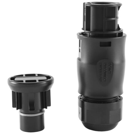 2 Pieces BC01 + Photovoltaic Connector Plugs for Grid Tie Inverter