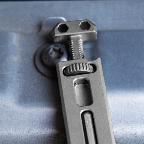 TC4 Titanium Alloy Multi-Function Pry Bar Corkscrew Screwdriver Mini ...