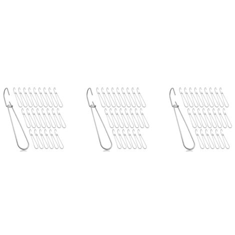 72 Pieces 7.3 Inch Metal Pattern Hooks Sewing Pattern Making Hanging Hanger