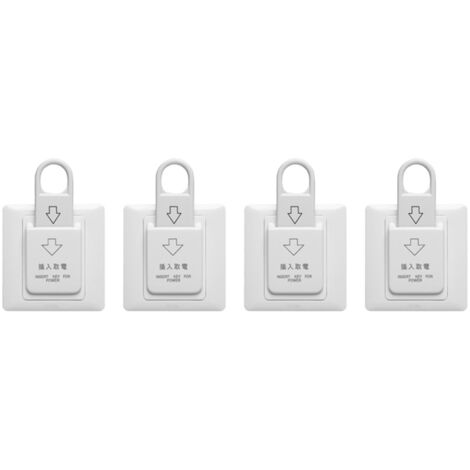 4X High Power Energy Saving Key Switch Hotel Grade Magnetic Card for Power