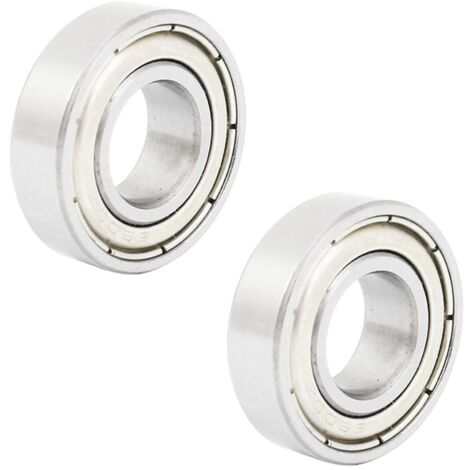 2X 6900Z Metal Shielded Sealed Deep Groove Ball Bearings, 10 X 22.6mm
