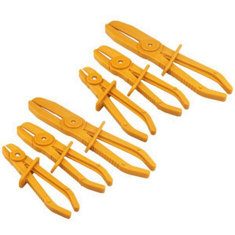 6Pcs Plastic Tube Clamp Set Tube Joint Clamps Plastic Clamps Tube Clamp ...