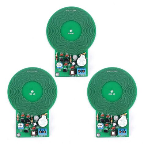 3X Simple Metal Detector Less than 60mm, for Assemble Kit, DIY ...