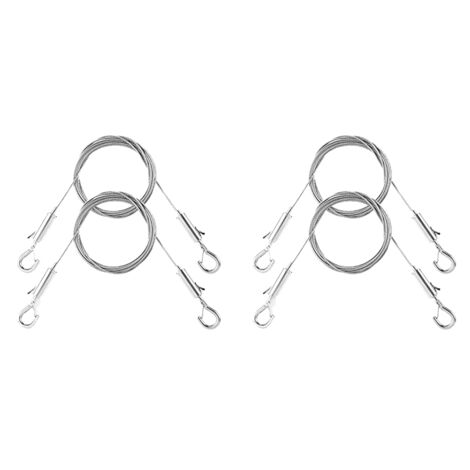 4 Piece Adjustable Suspension Kit - Heavy Duty Hardware, 1MX 1.5mm ...