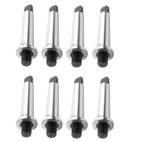8X Morse Taper Adapter Mt2 for Threaded Drill Chuck Shank 2Mt to 1/2 ...