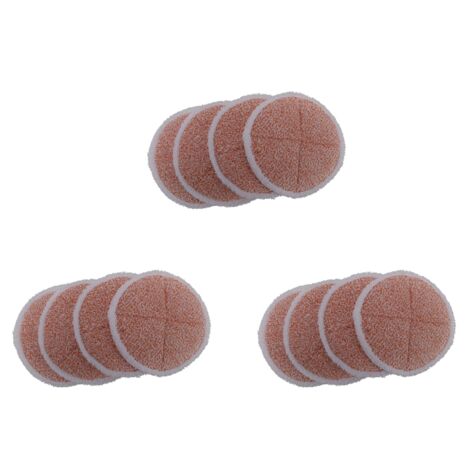 12 Pack Heavy Duty Scrubbing Mop Pads Replacement for 2039A 2124 ...
