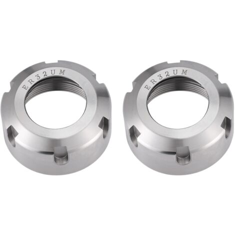 2X High Precision ER Collet Nut ER32 Milling Maching Clamping Nut CNC ...