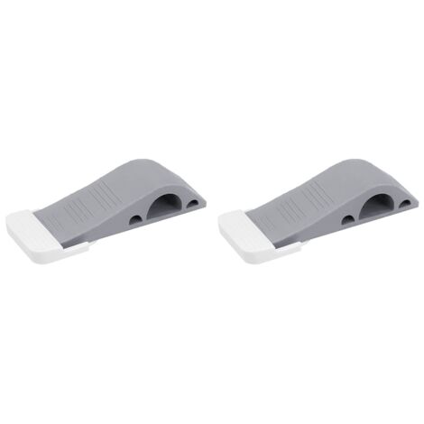 Door Stops - 2 Pack Rubber Wedge for Carpet, Hardwood, Concrete and ...